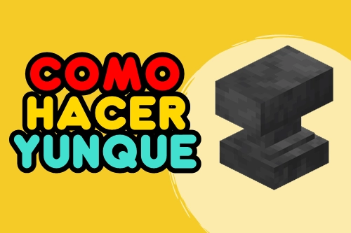 ¿Cómo craftear el yunque ️ en Minecraft?