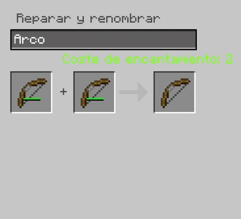 ¿Cómo craftear un ️ arco en Minecraft?