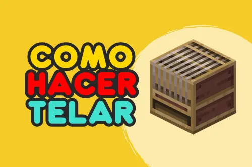 ¿Cómo se hace un telar ️ en Minecraft?